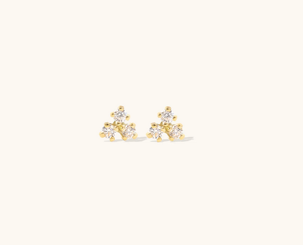 Leah Alexandra | Tiny Trio Studs – RUBAIYAT