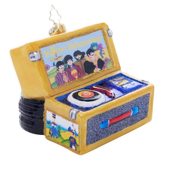 Christopher Radko | Rocking' Yellow Submarine Turntable – RUBAIYAT